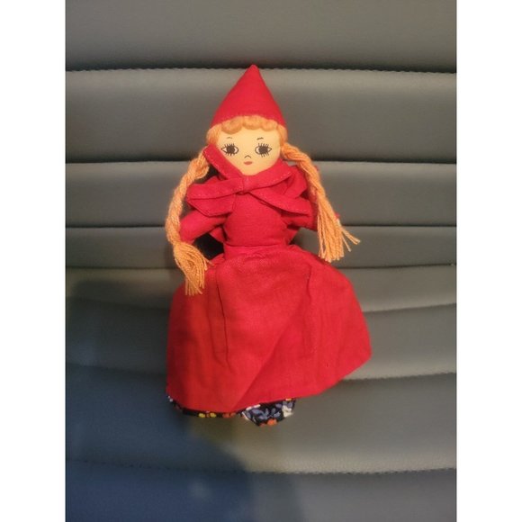 Toys | Vintage Red Riding Hood Grandma Wolf Doll | Poshmark